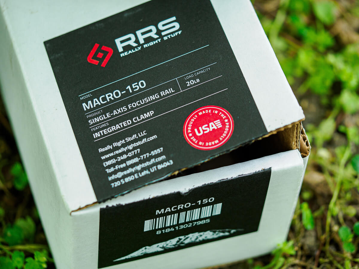 Review: RRS Macro 150 Focusing Rail Really Right Stuff - wildmacro ...